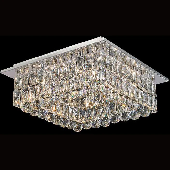 StarFire Crystal 8216CH Avant-Garde Chrome Hanging Light - STA-8216CH