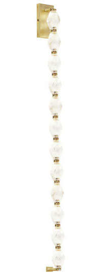 Visual Comfort Modern 700WSCLR15NB-LED Collier Modern Natural Brass LED ...