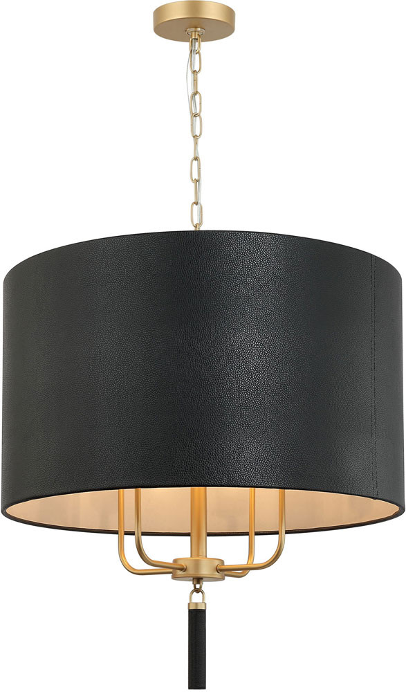 Varaluz 368W02BLC Secret Agent Modern Black / Camel Leather Sconce ...