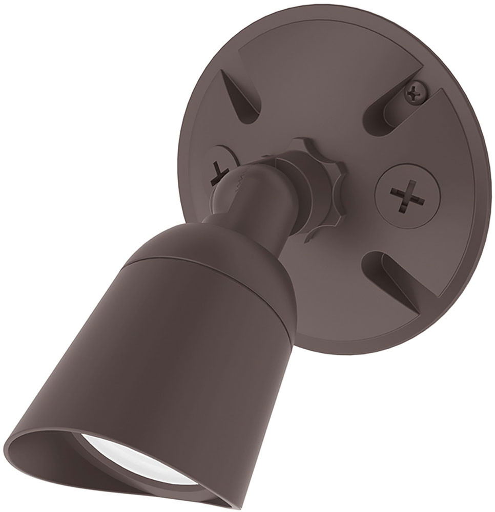 WAC Lighting WP-LED415-ABK Endurance Contemporary Black LED Outdoor ...