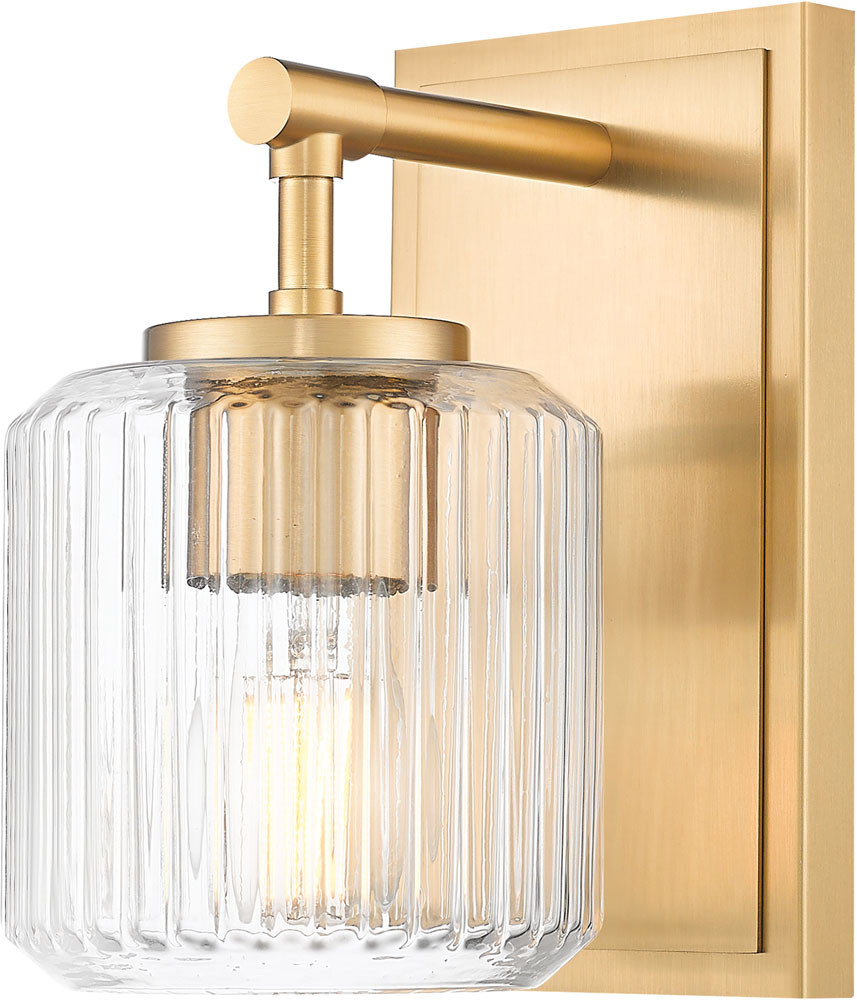 Z-Lite 7515-3V-MGLD Landon Contemporary Modern Gold 3-Light Bathroom ...