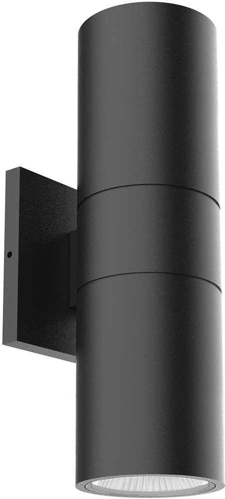 Kuzco EW3212-BK Lund Contemporary Black LED Outdoor Wall Light Fixture ...