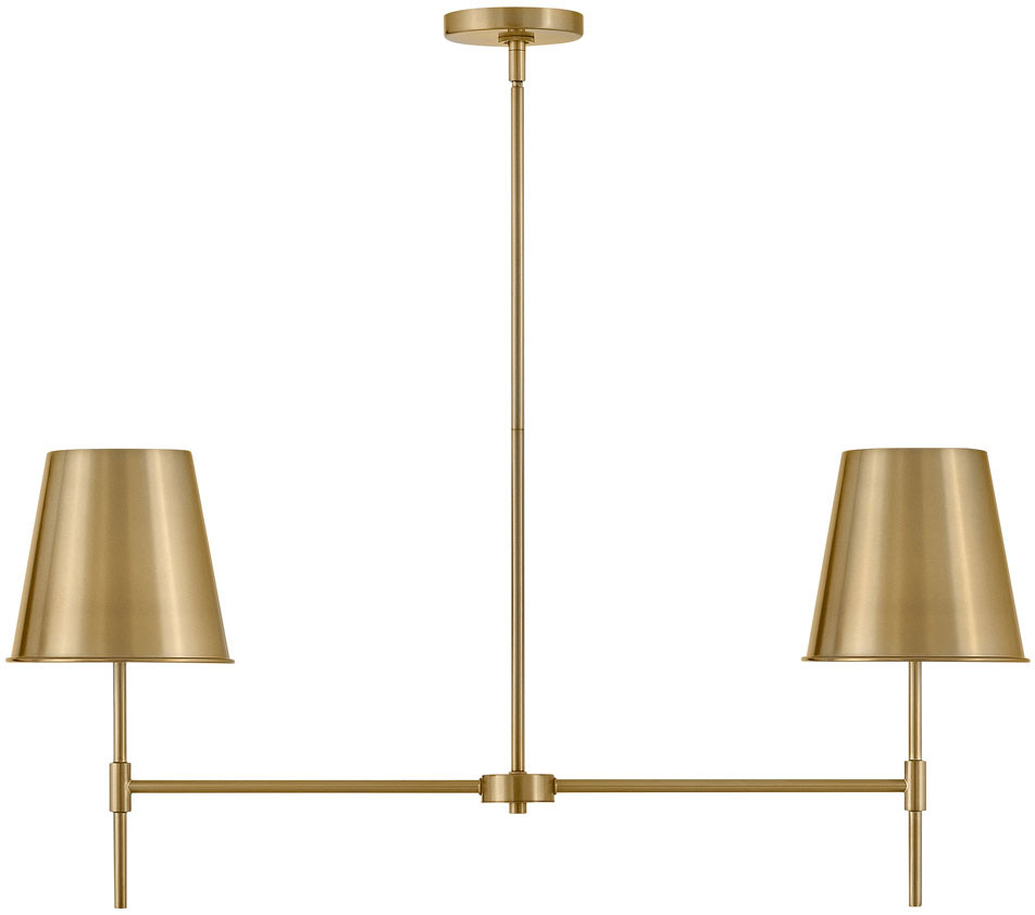 Lark 83445LCB Blake Modern Lacquered Brass LED Kitchen Island Light ...