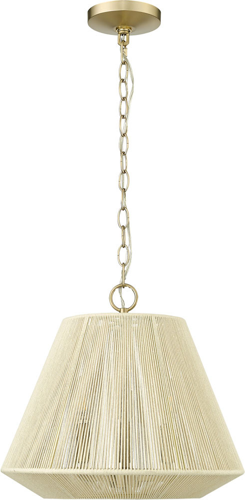 Millennium 20603-MG Sterling Modern Gold 16.5" Pendant Light - MIL-20603-MG