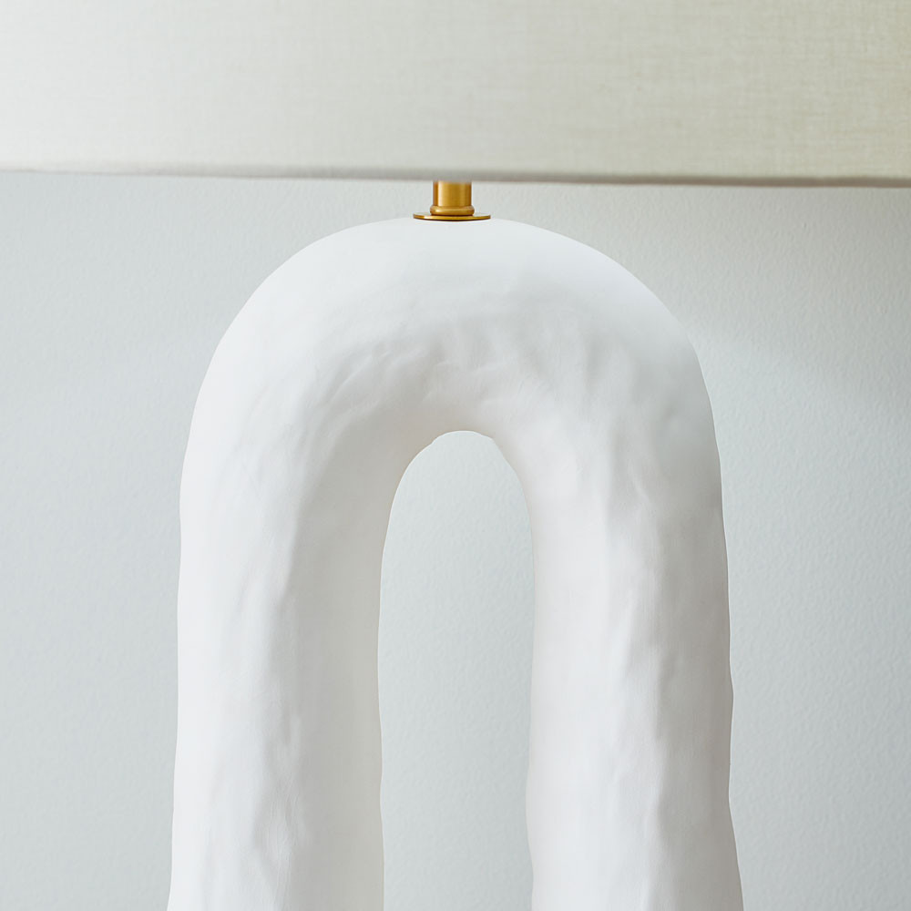 Visual Comfort Studio HT1051MWC1 Aura Contemporary Matte White Ceramic ...