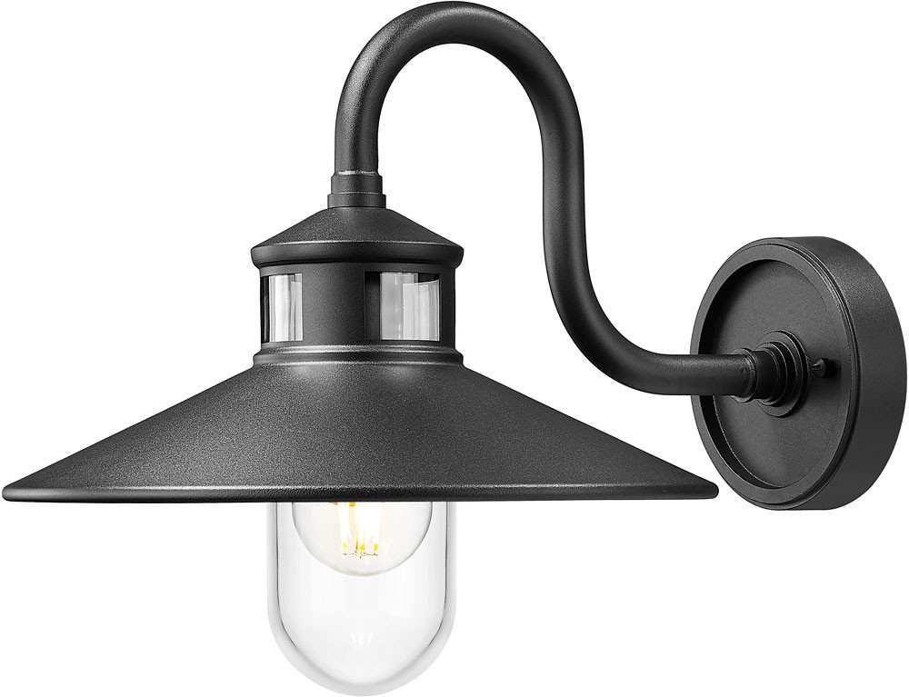 Z-Lite 5027M-BK RLM Sand Black Exterior Wall Lamp - ZLT-5027M-BK