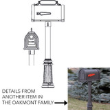 Hanover Lantern M144S Mailbox - HAN-M144S