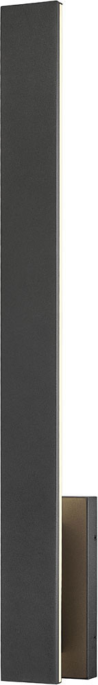 Z-Lite 5007-24BK-LED Stylet Modern Sand Black LED Exterior Sconce ...