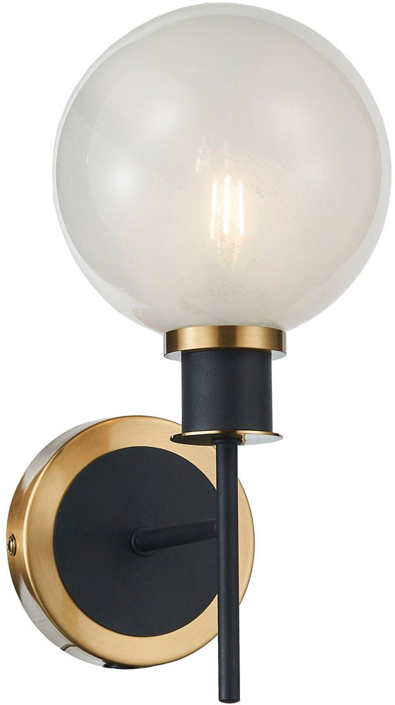Artcraft AC11874AM Gem Contemporary Black and Brushed Brass Kitchen ...