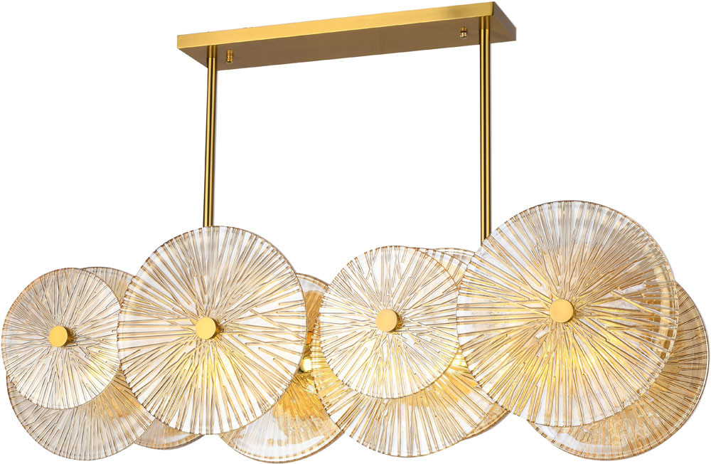 Bethel International KM08C31CH Contemporary Chrome Drop Lighting - BET ...