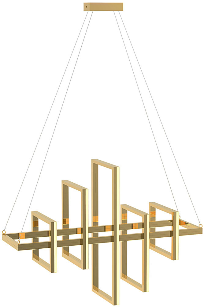Bethel International ML01 Modern Gold LED Pendant Lamp - BET-ML01
