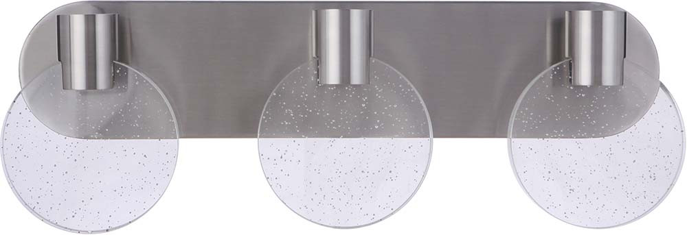 Craftmade 15130BNK-LED Glisten Modern Brushed Polished Nickel LED 4 ...