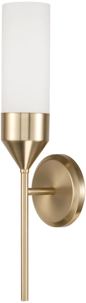 Capital Lighting 652421MA Devon Contemporary Matte Brass Wall Sconce ...