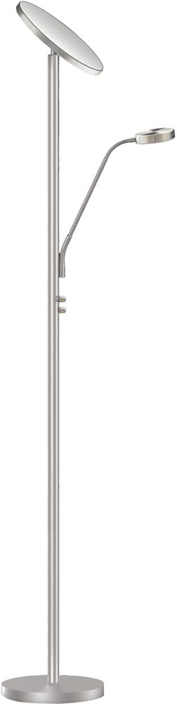 Dainolite 801LEDF-SN Modern Satin Chrome LED Floor Lighting - DAI ...