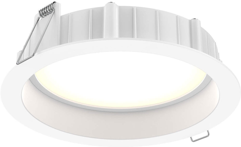 DALS Lighting LNR24-CC-V-WH Contemporary Matt White LED 5CCT Recessed ...