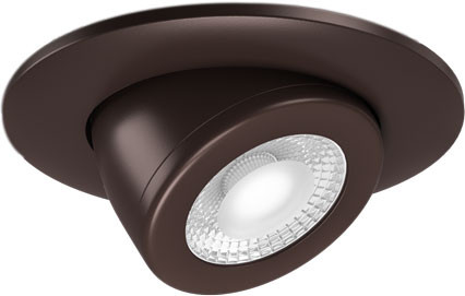 Elco E2L97FB Teak System Modern Black LED Recessed Downlight 2 Inch ...