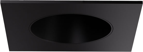 Elco EKCL4216W Pex Contemporary White 4 Inch Canless Square Shallow ...