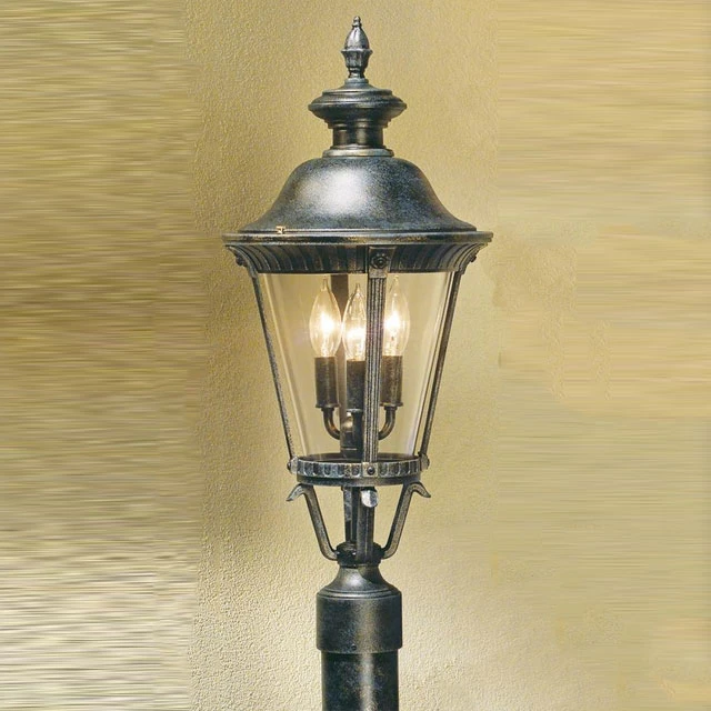 Hanover Lantern B53560 Stockholm Medium Traditional Exterior Pier Mount ...