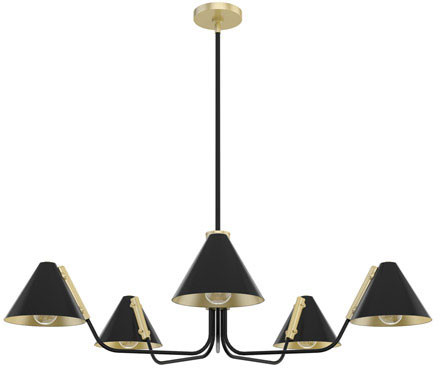 Hunter Lighting 19196 Grove Isle Contemporary Matte White Hanging ...