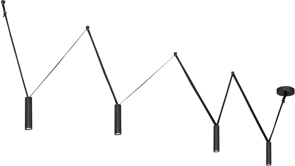 Kuzco SF90406-UB Mason Contemporary Urban Bronze LED Ceiling Light ...