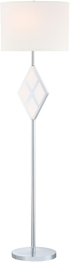 Lite Source LS-82225 Celestel Modern Chrome Lighting Floor Lamp - LS-82225