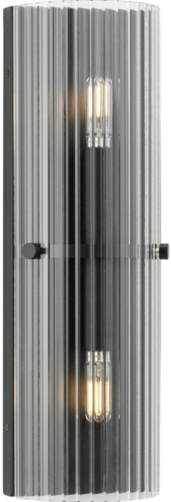 Progress P710136-31M Seville Modern Matte Black Wall Sconce Light - PRO ...