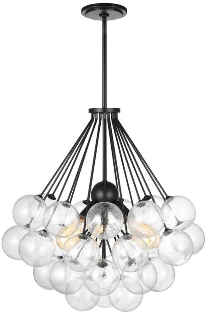 Visual Comfort Studio 6514303-112 Bronzeville Modern Midnight Black ...