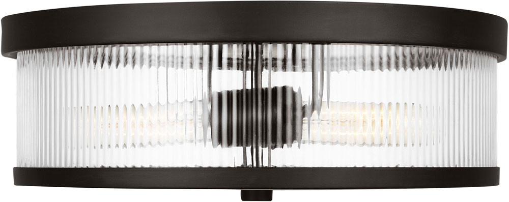 Visual Comfort Studio CF1052AI Geneva Modern Aged Iron Ceiling Lighting ...