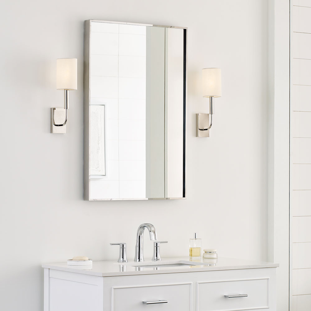 Visual Comfort Studio EW1001PN Brianna Modern Polished Nickel Wall Lamp ...