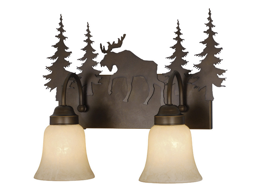 Vaxcel FN56305BBZ Yellowstone Country Burnished Bronze Finish 56" Wide ...