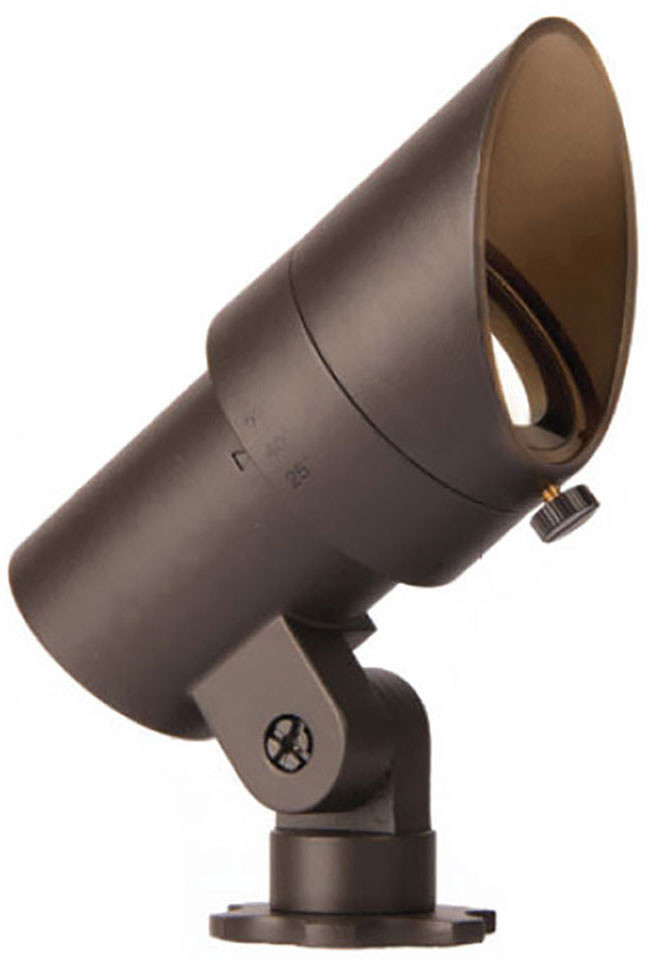 WAC Lighting 5111-BBR Contemporary Solid Brass and Bronze LED Landscape ...