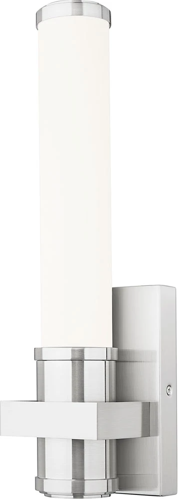 Z-Lite 1019-1S-BN-LED Idris Modern Brushed Nickel LED Wall Lamp - ZLT ...