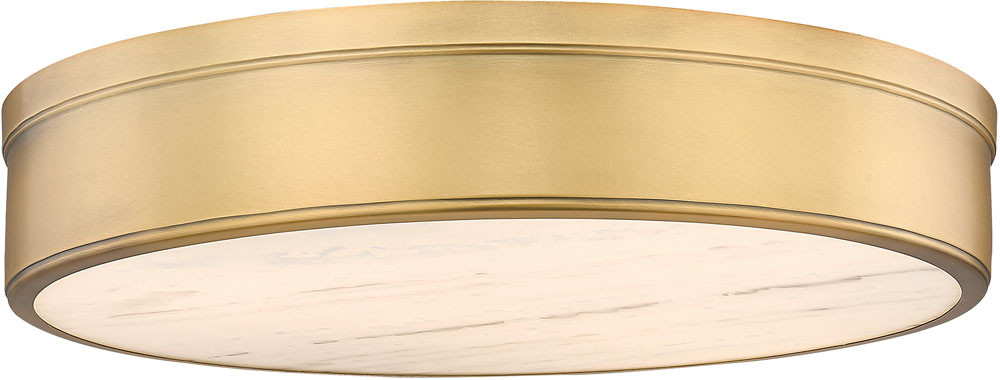 Z-Lite 1944P33-RB-LED Anders Modern Rubbed Brass LED Hanging Light ...