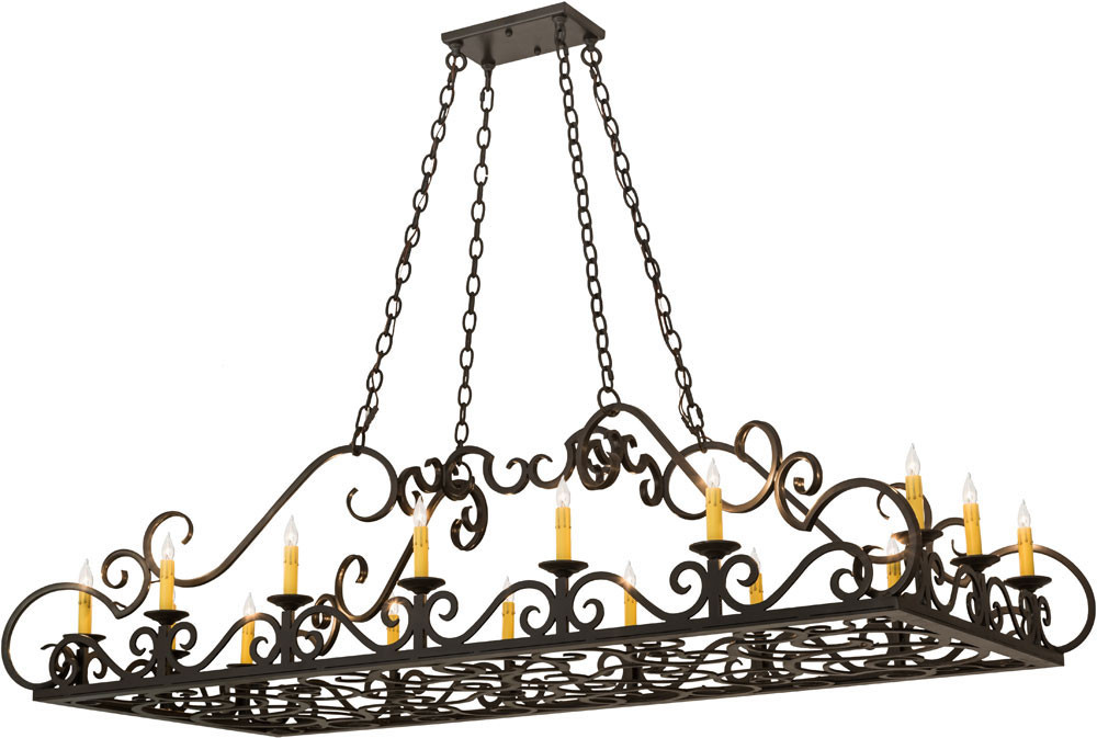 2nd Ave. 194364 Meredith Traditional Timeless Bronze Kitchen Island ...