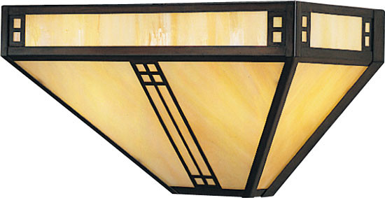 Arroyo Craftsman PS-12 Prairie Craftsman Wall Sconce - 12 inches wide ...