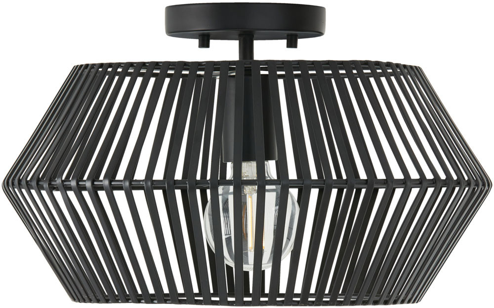 Capital Lighting 430361MB Kaiya Contemporary Matte Black Pendant Lamp ...