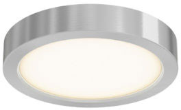 DALS Lighting CFLEDSQ10-CC-WH Delta Modern White LED 10" Indoor ...