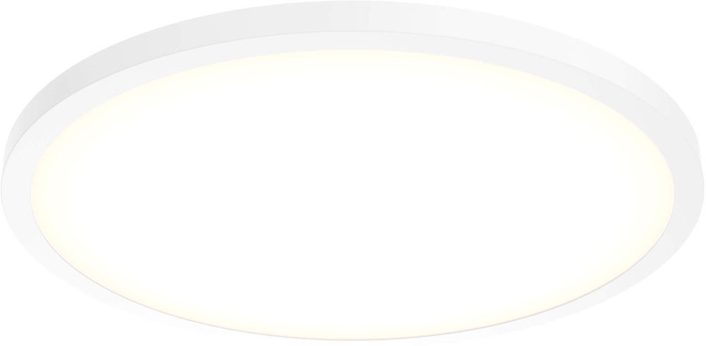 DALS Lighting CFLEDR10-CC-SN Delta Contemporary Satin Nickel LED Flush ...