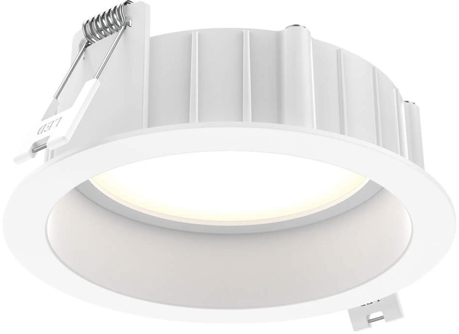 DALS Lighting LNR24-CC-V-WH Contemporary Matt White LED 5CCT Recessed ...
