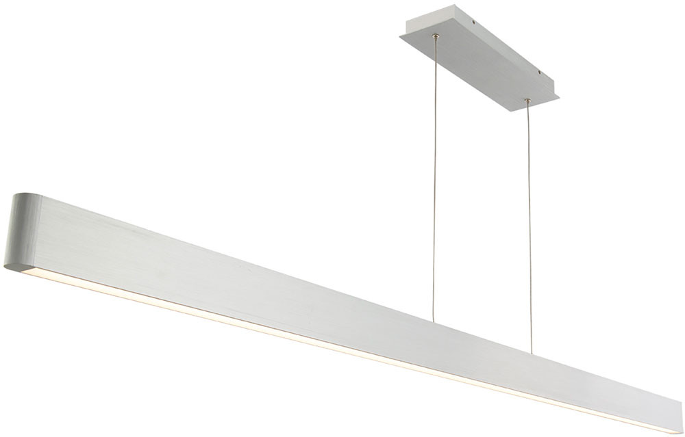 dweLED by WAC PD-22744-AL Volo Contemporary Brushed Aluminum LED 44.5 ...