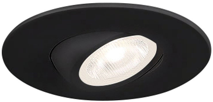 Eurofase 45361-029 Midway Modern Black LED Round 2 Inch High Output ...