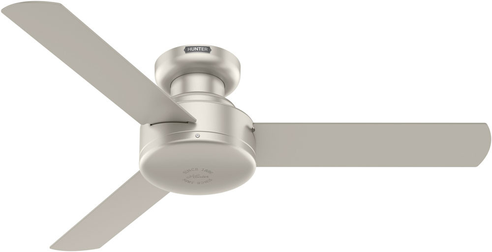 Hunter 52401 Presto Contemporary Matte Black 44" Ceiling Fan - HUN-52401