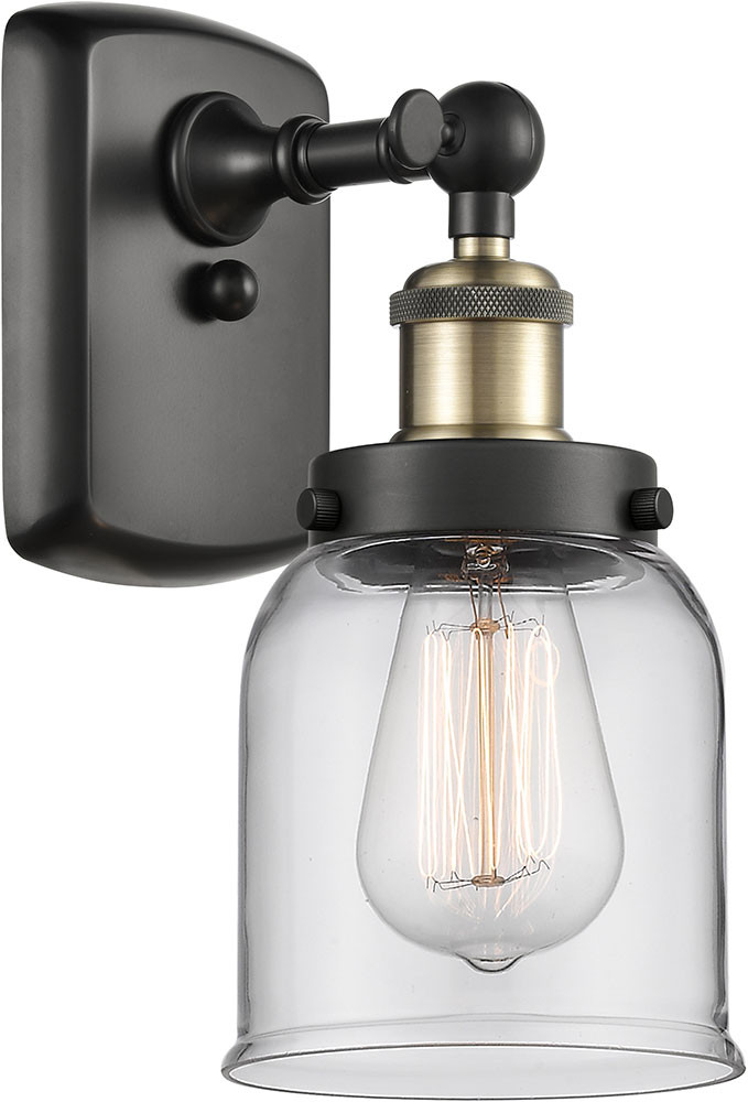 Innovations 916-4W-BAB-G51 Ballston Small Bell Modern Black Antique ...