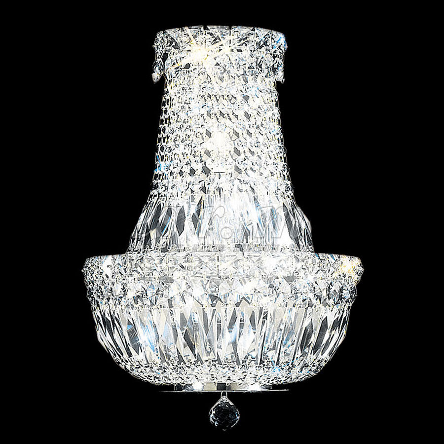 James Moder 92511S22 Prestige Silver Wall Mounted Lamp - JAM-92511S22