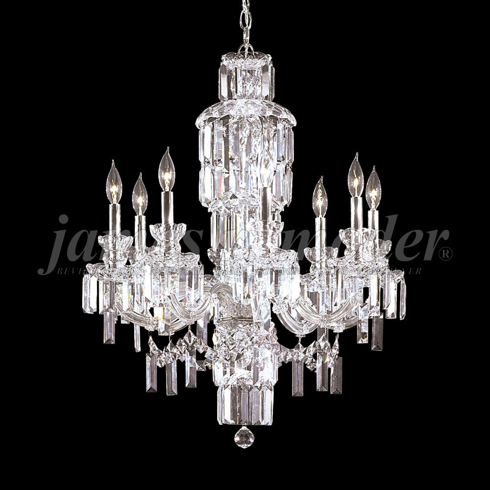 James Moder 93943S22 Buckingham Crystal Silver Wall Sconce Light - JAM ...