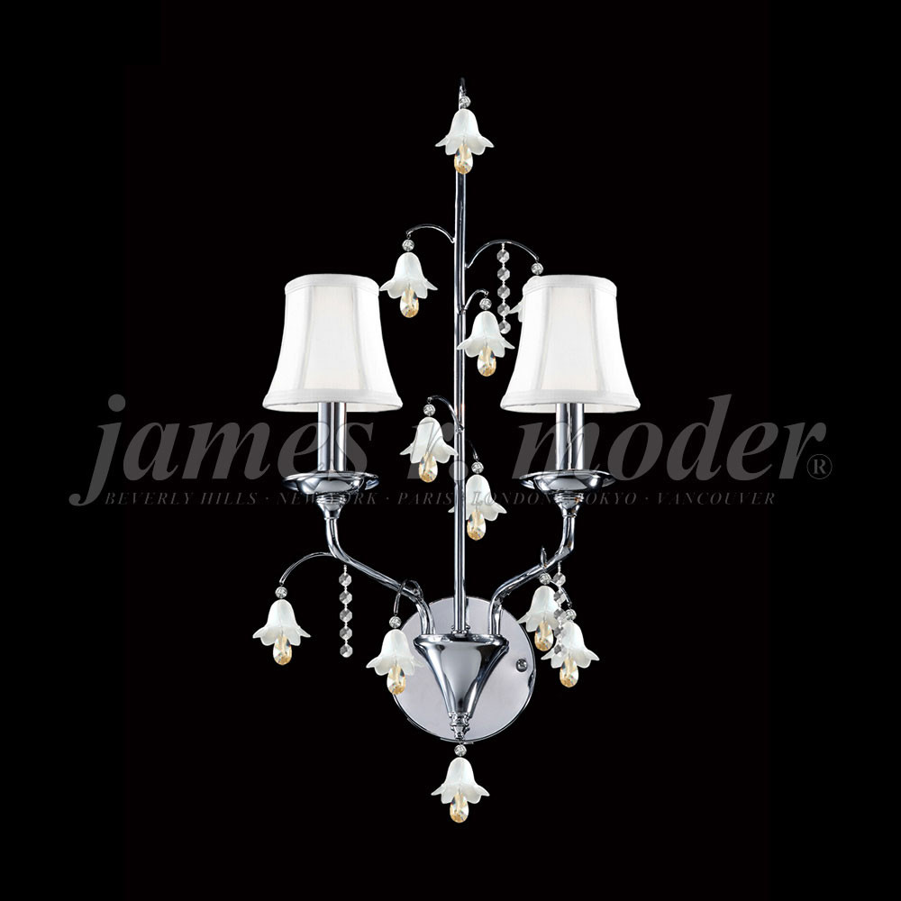 James Moder 96323AG2EW Murano Crystal Aged Gold Mini Ceiling Chandelier ...