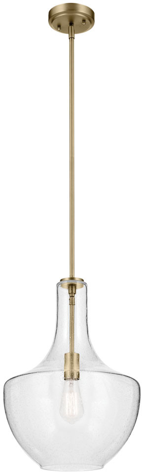 Kichler 42199BK Everly Modern Black Mini Drop Lighting Fixture - KIC ...