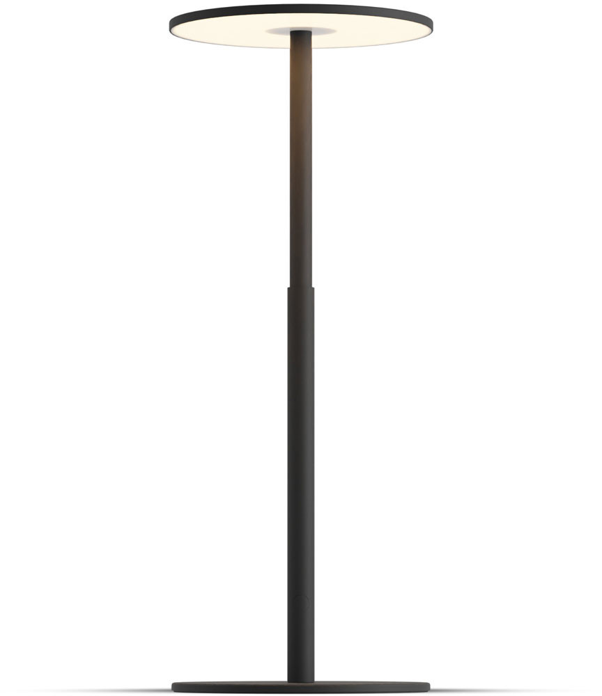Koncept YUT-SW-MTB+SDGY Yurei Modern Matte Black LED Table Lamp - KON ...