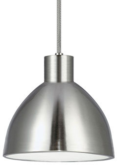 Kuzco PD70610-SM/BN-UNV Enkel Contemporary Smoked / Brushed Nickel LED ...