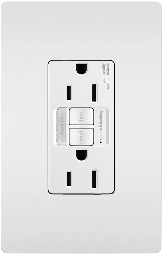 Legrand Radiant 2097TRUSBACNIC4 Contemporary Nickel Tamper-Resistant ...